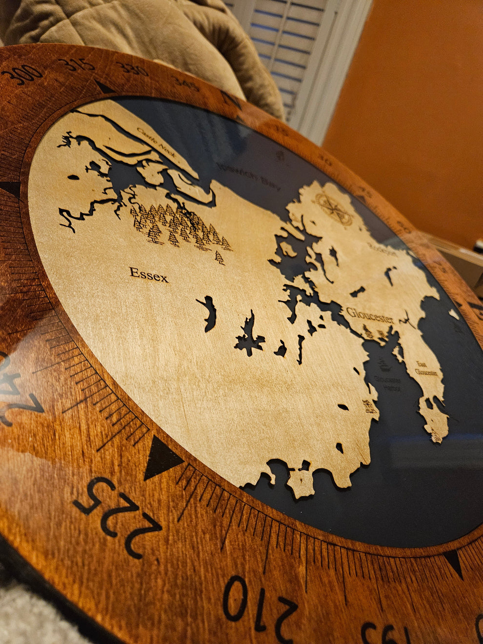 Epoxy Resin Wall Map – The Artful Carver